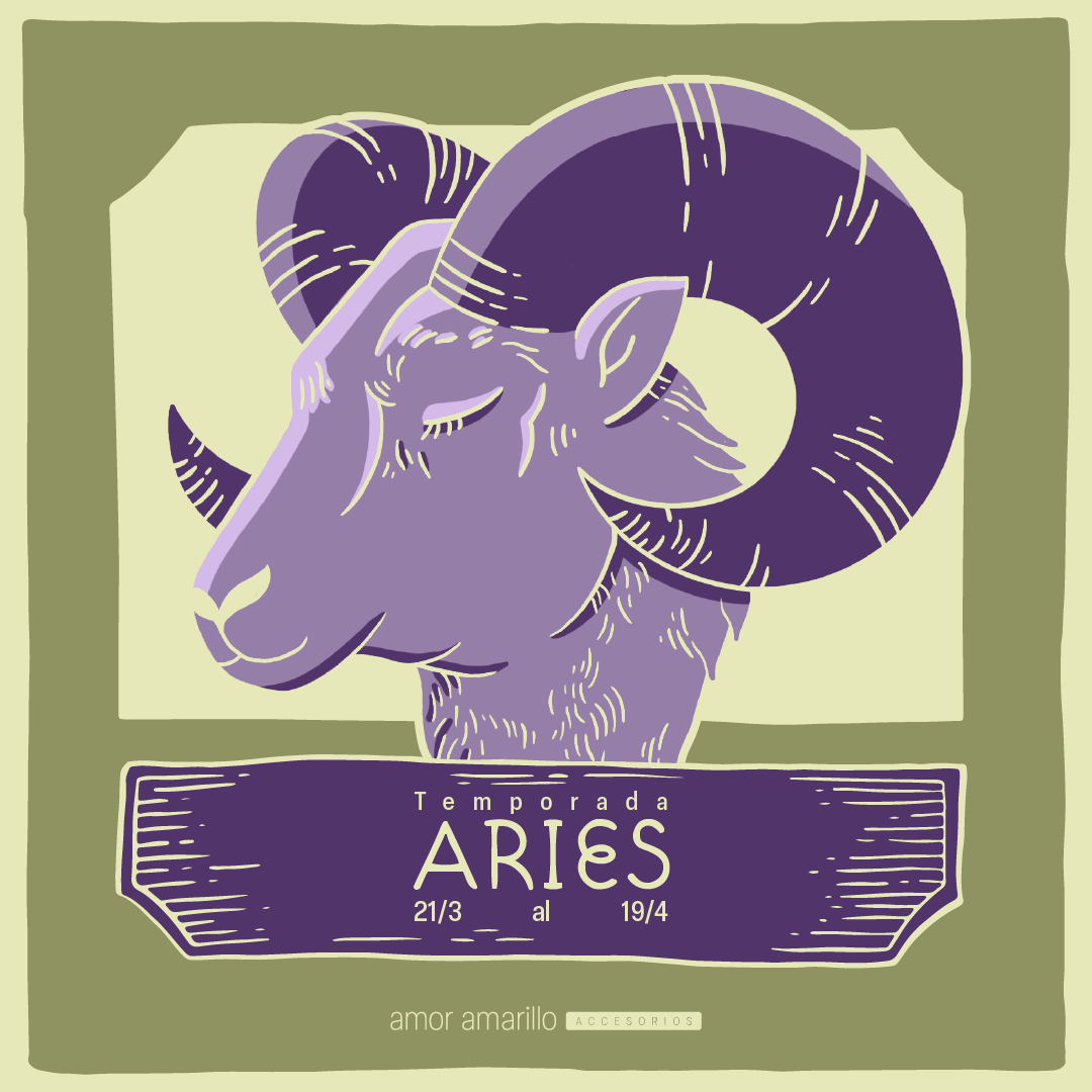 ARIES – Amor Amarillo Accesorios